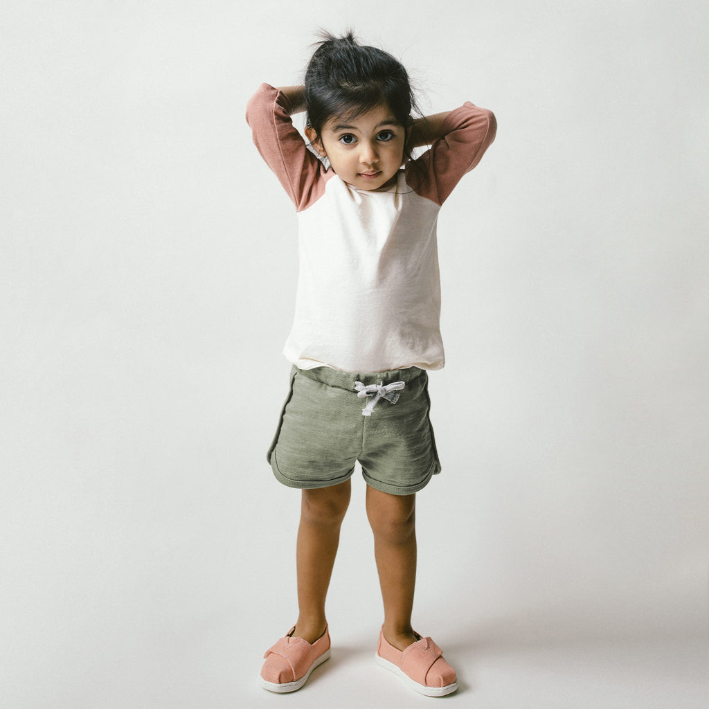 Baby & Kids Organic Cotton Play Shorts | mini mioche